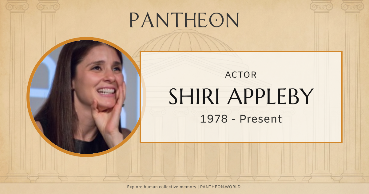 Shiri Appleby Biography | Pantheon