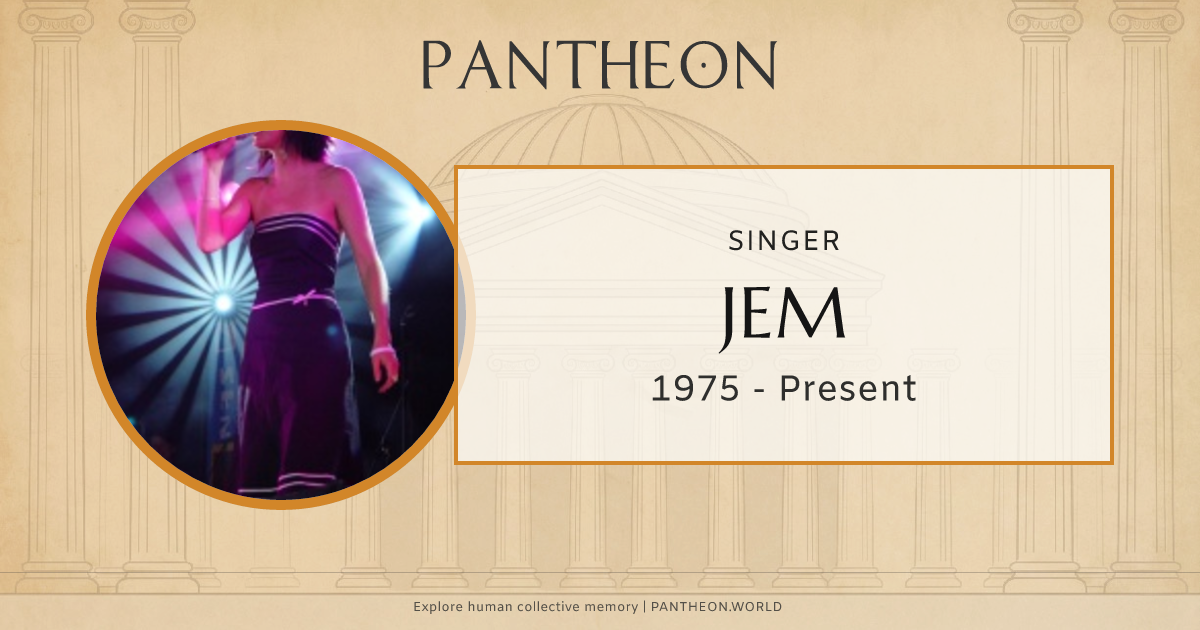 Jem Biography | Pantheon