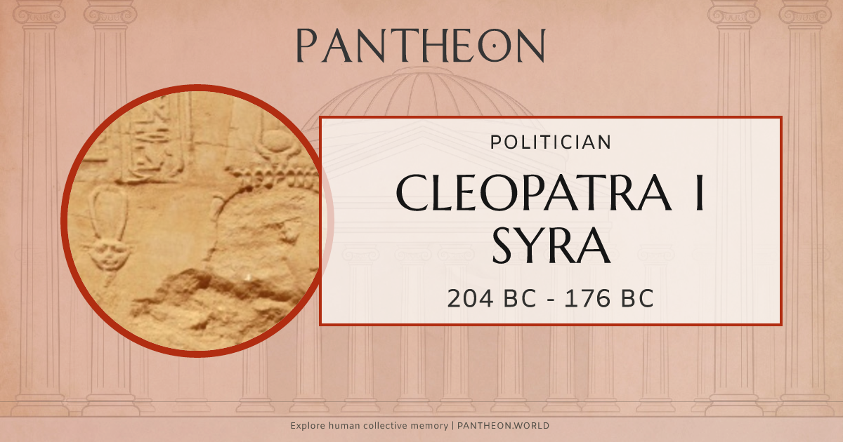 Cleopatra I Syra Biography | Pantheon