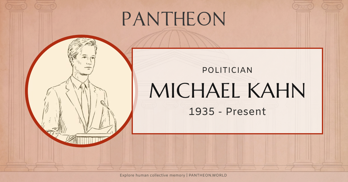 Michael Kahn Biography | Pantheon