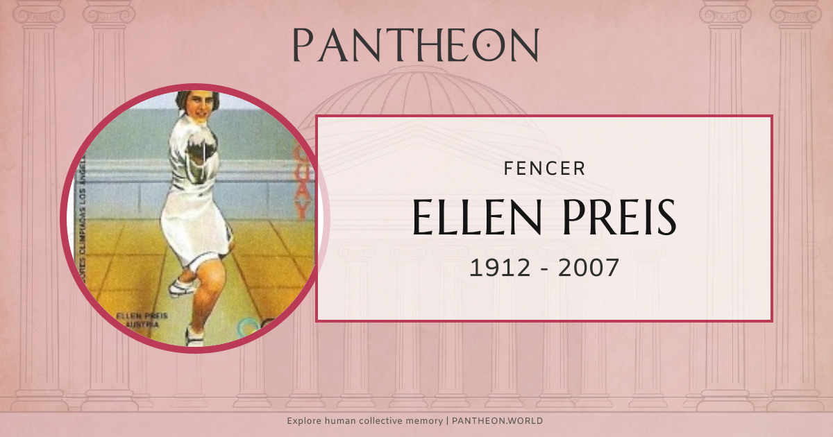 Ellen Preis Biography | Pantheon
