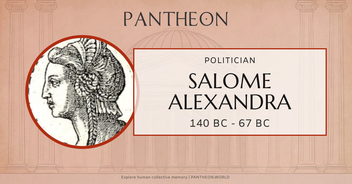 Salome Alexandra Biography | Pantheon