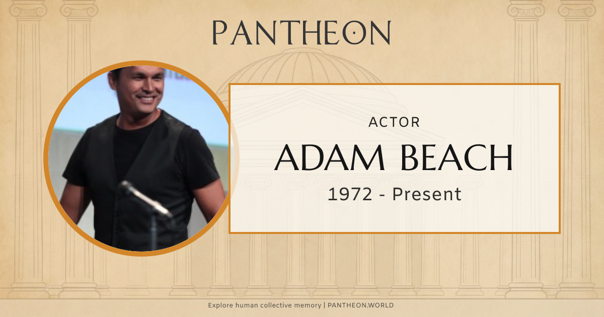 Adam Beach Biography | Pantheon