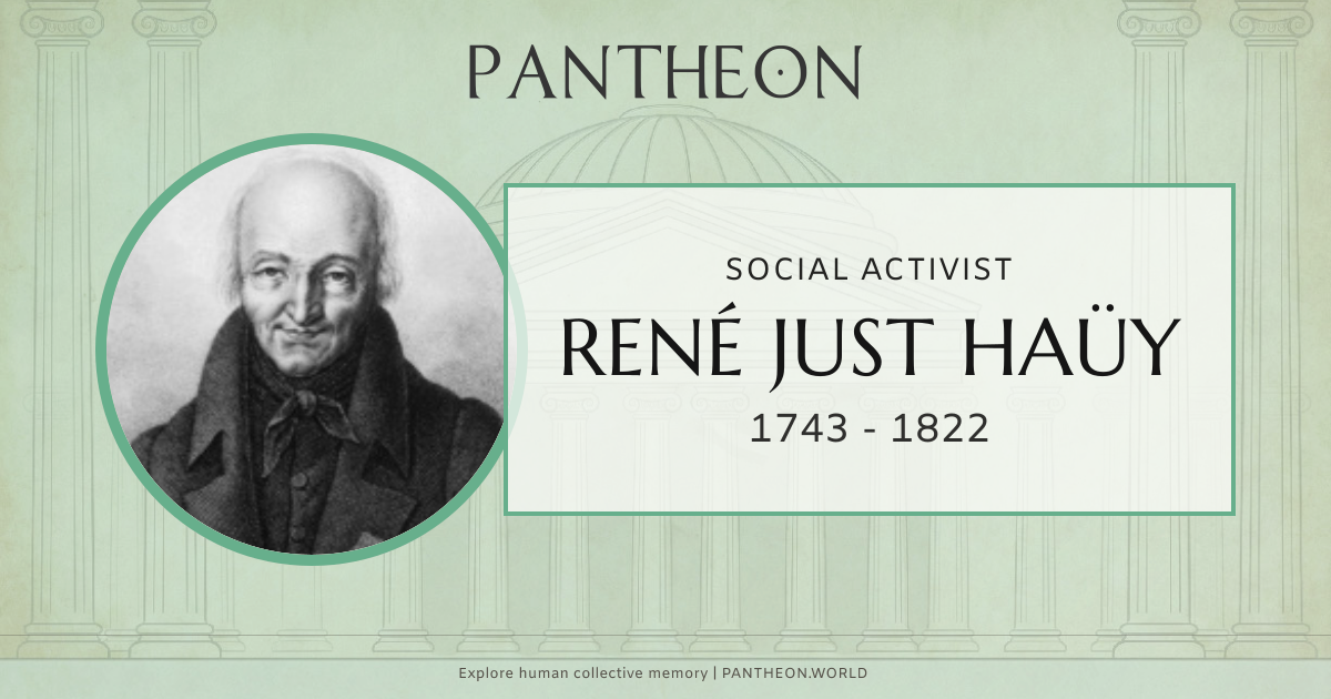 René Just Haüy Biography | Pantheon
