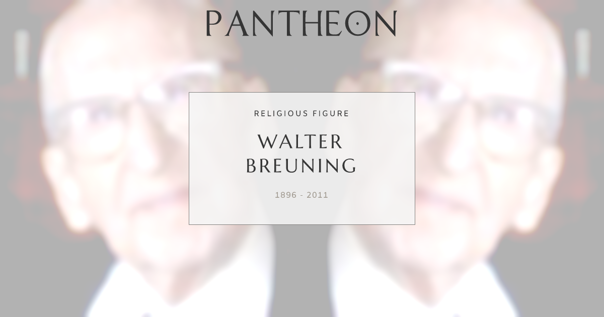 Walter Breuning Biography | Pantheon