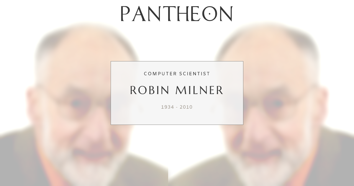 Robin Milner Biography | Pantheon
