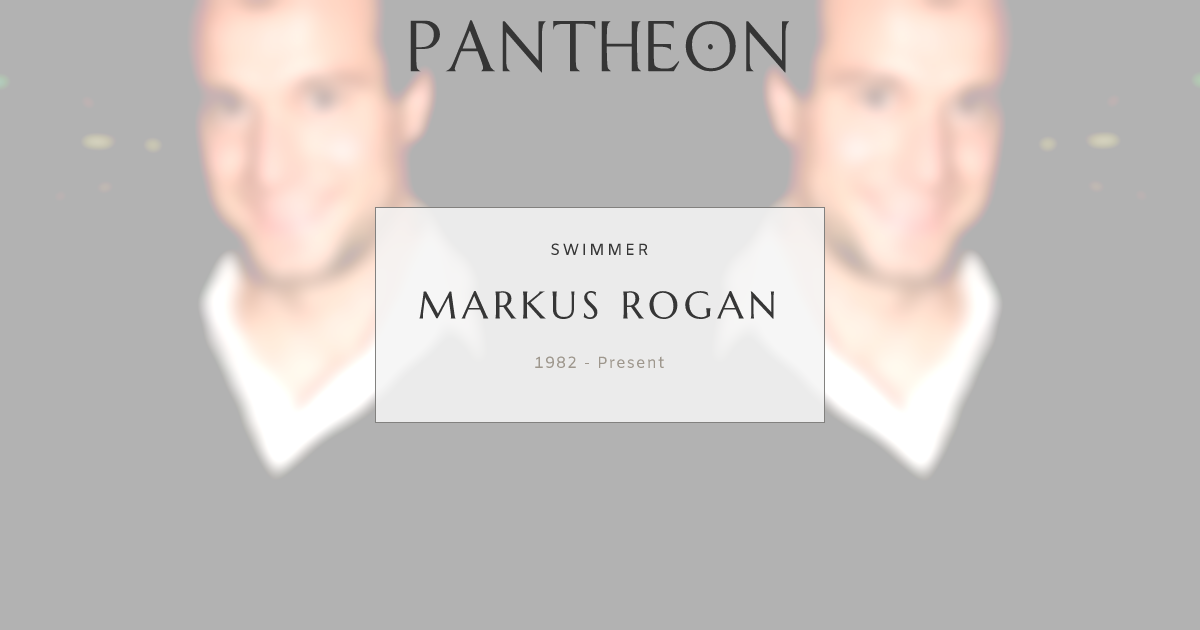 Markus Rogan Biography | Pantheon