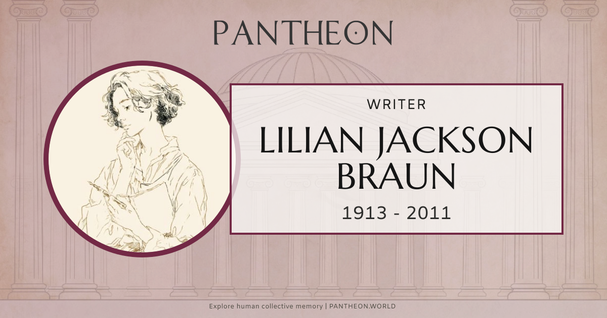 Lilian Jackson Braun Biography | Pantheon
