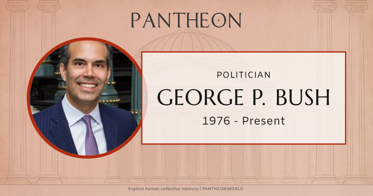 George P. Bush Biography | Pantheon