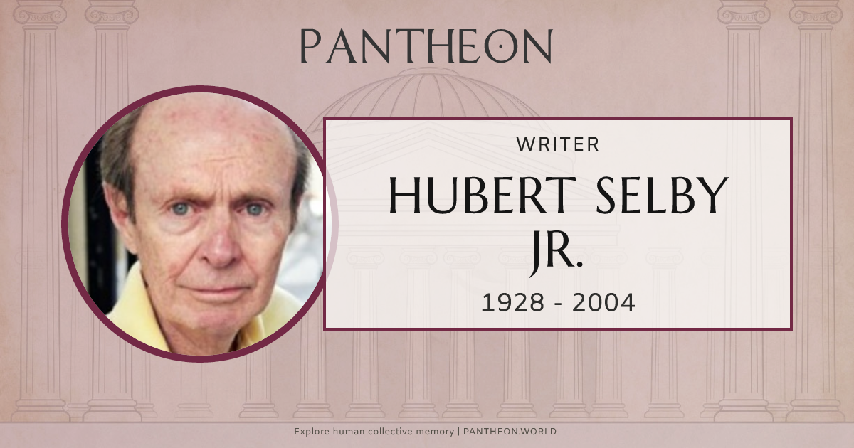 Hubert Selby Jr. Biography | Pantheon