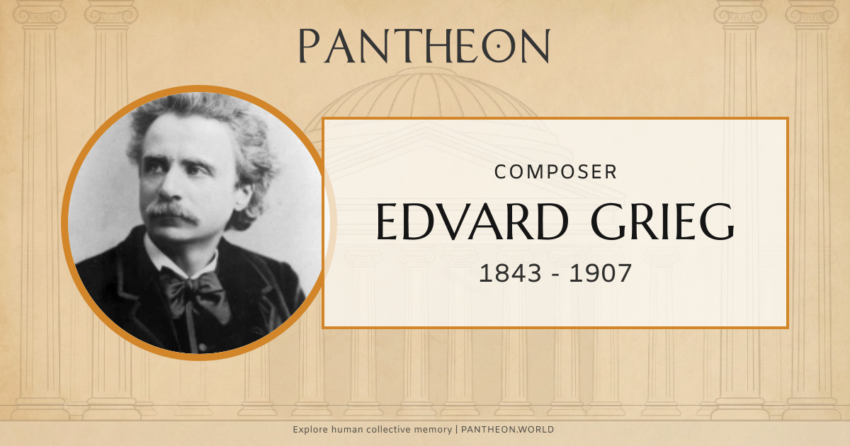 Edvard Grieg Biography | Pantheon