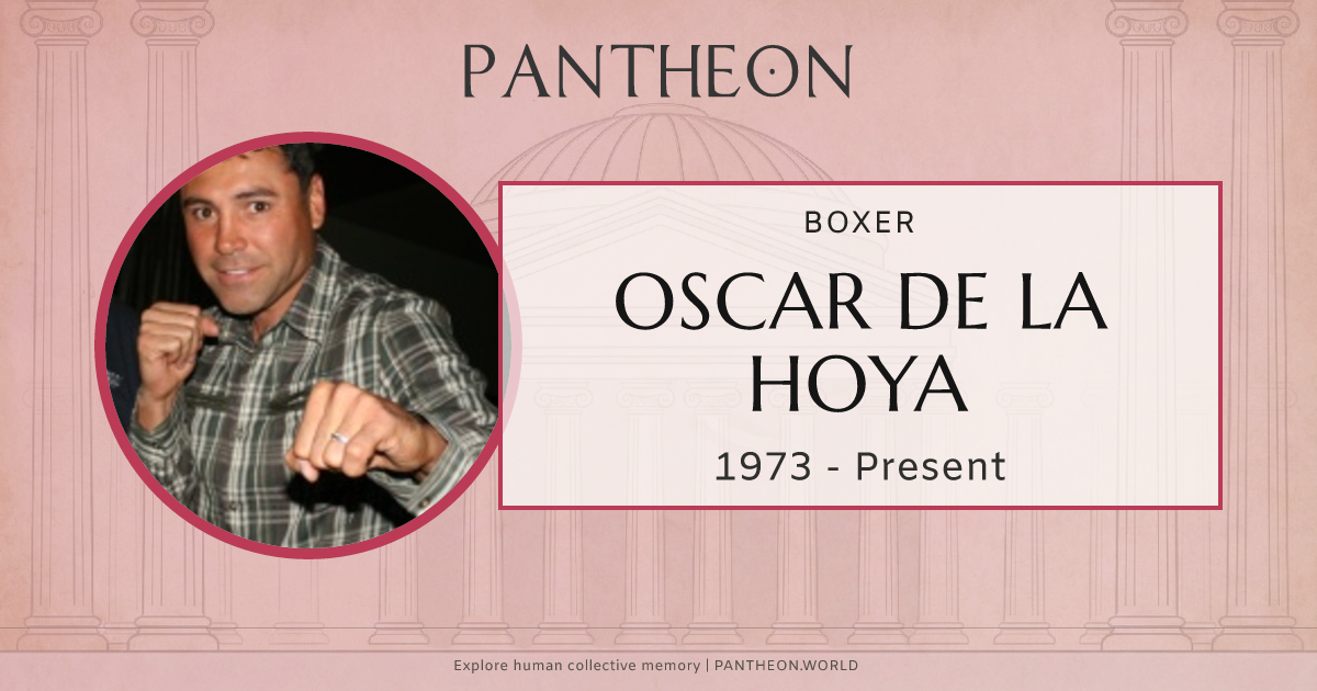 Oscar De La Hoya Biography | Pantheon