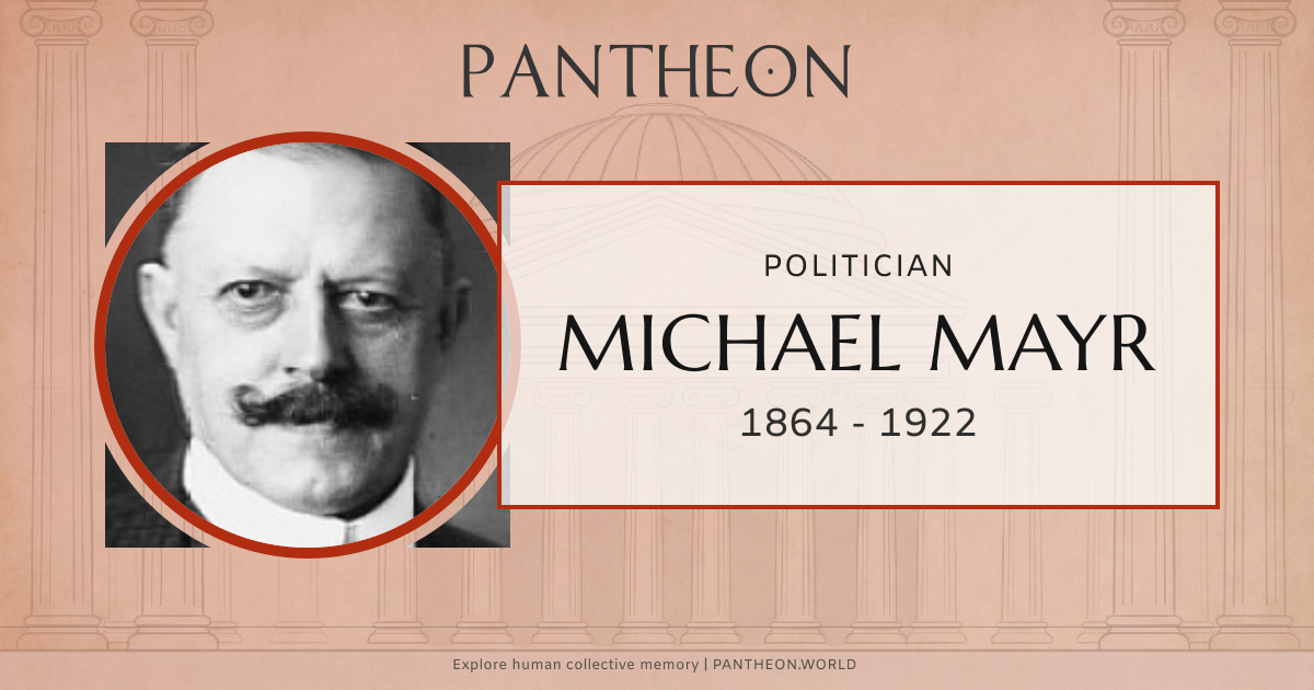 Michael Mayr Biography | Pantheon