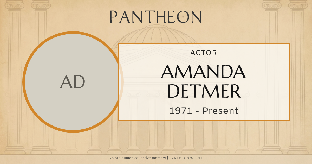 Amanda Detmer Biography | Pantheon