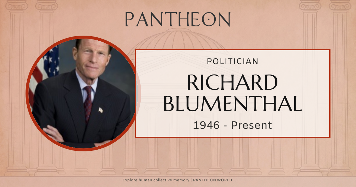 Richard Blumenthal Biography | Pantheon