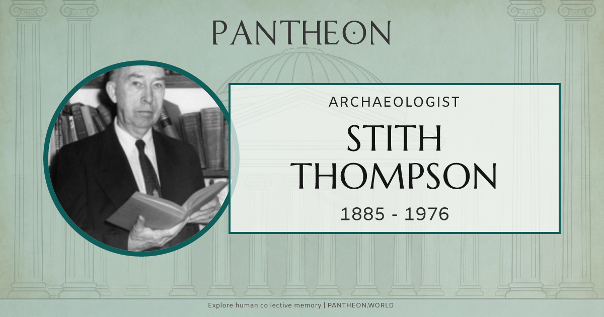 Stith Thompson Biography | Pantheon