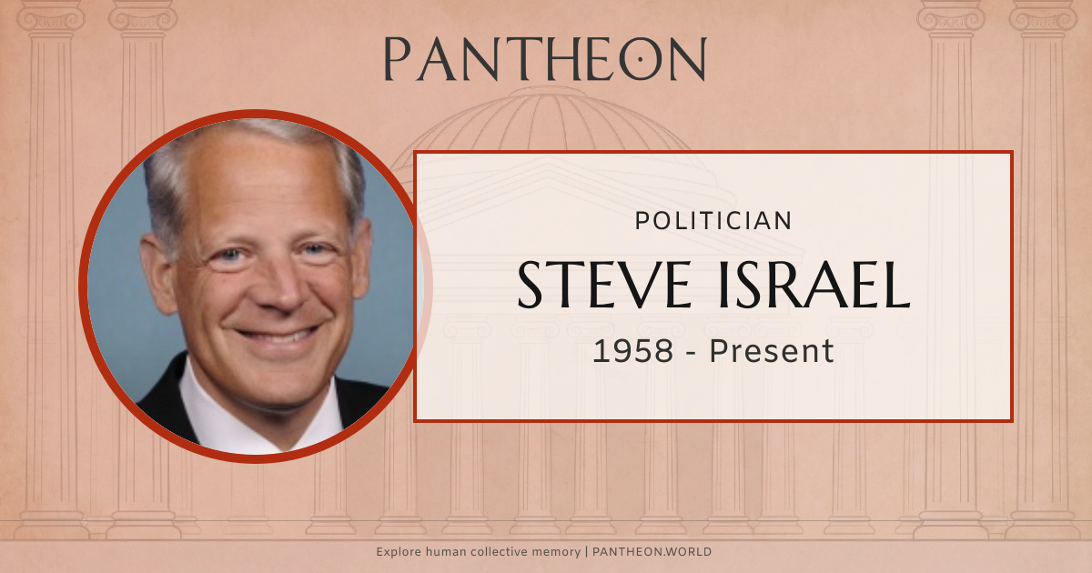 Steve Israel Biography | Pantheon