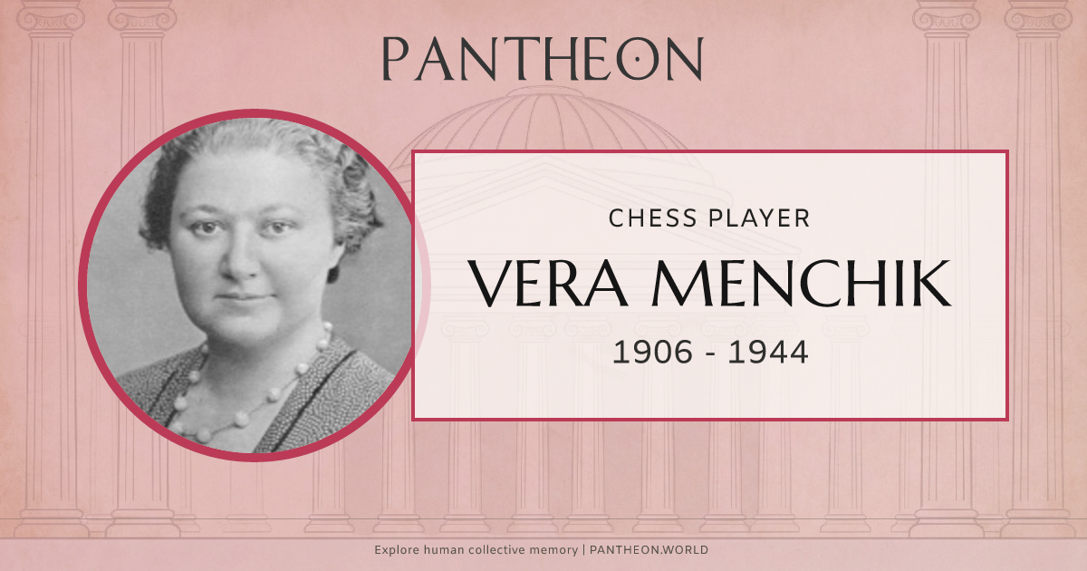 Vera Menchik Biography | Pantheon