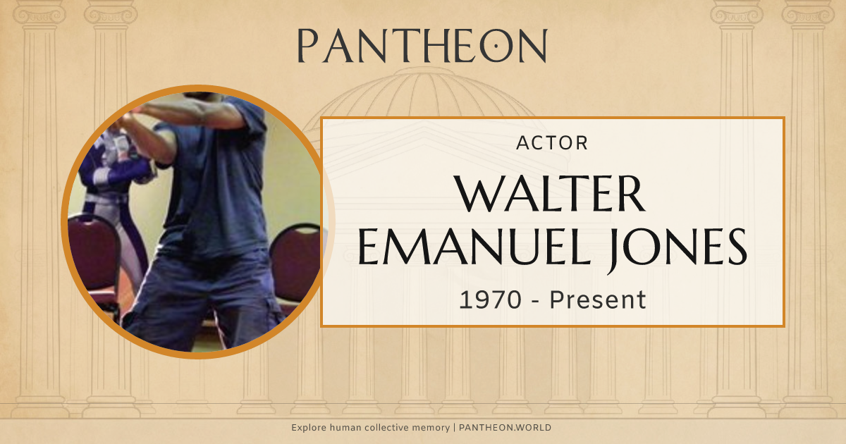 Walter Emanuel Jones Biography | Pantheon