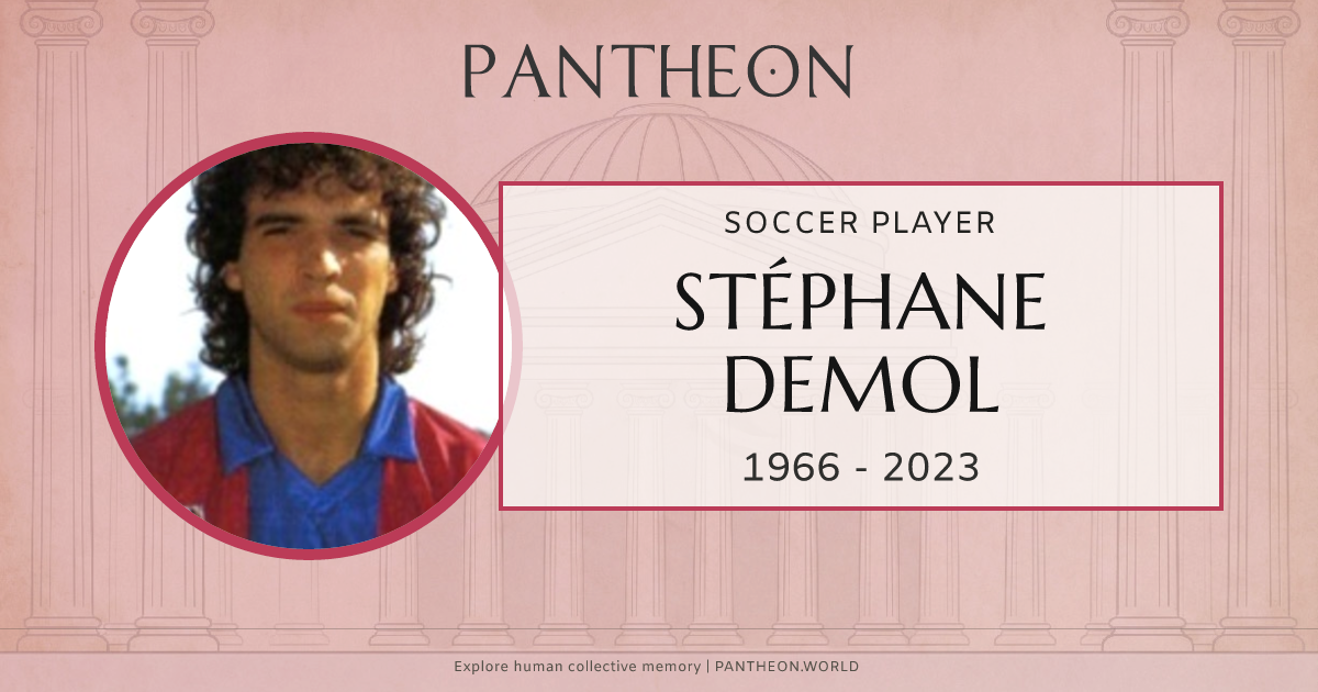 Stéphane Demol Biography | Pantheon