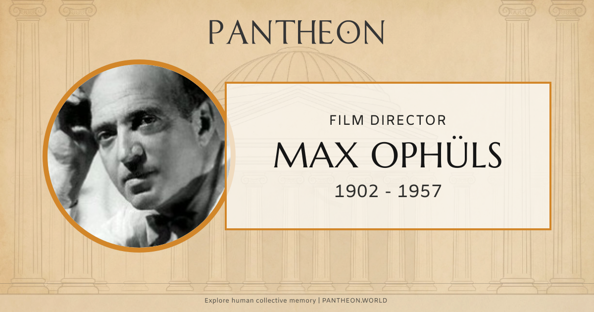 Max Ophüls Biography | Pantheon