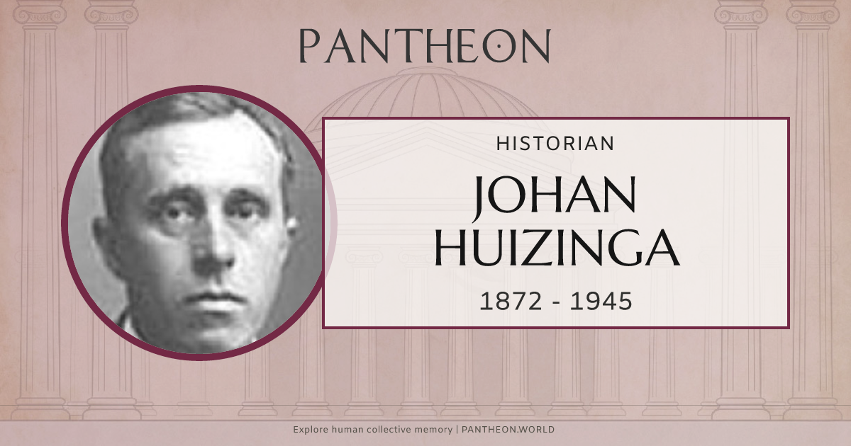 Johan Huizinga Biography | Pantheon