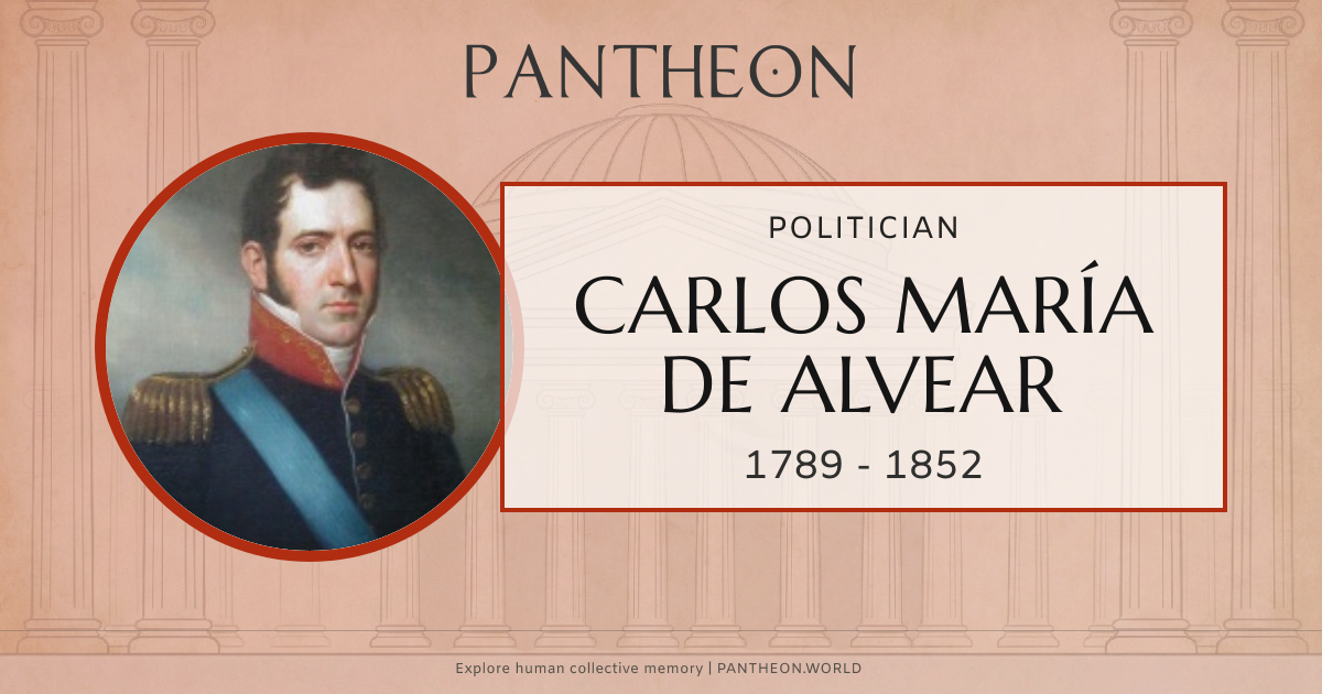 Carlos María de Alvear Biography | Pantheon