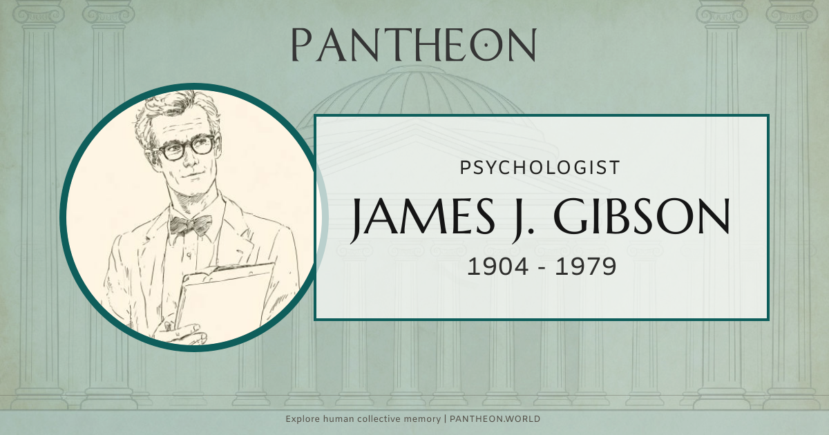 James J. Gibson Biography | Pantheon