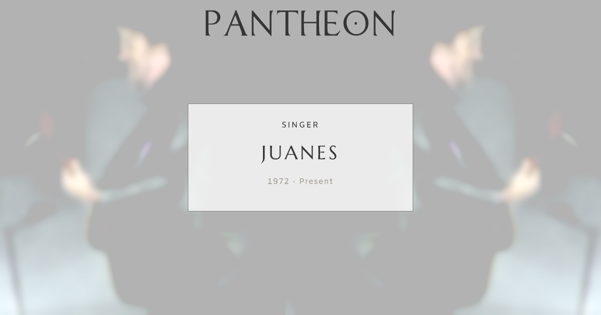 Juanes Biography | Pantheon