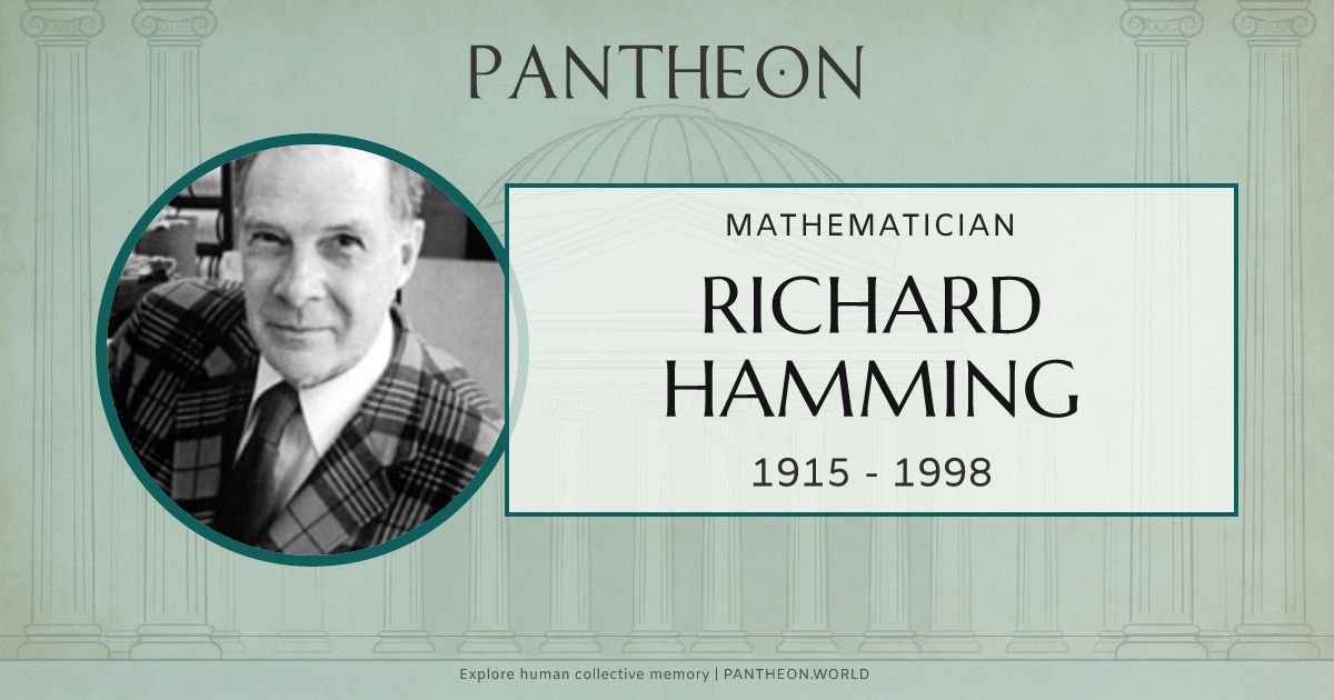 Richard Hamming Biography | Pantheon