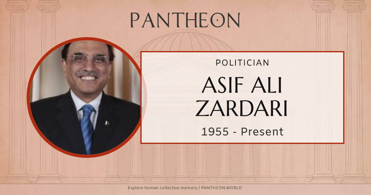 Asif Ali Zardari Biography | Pantheon
