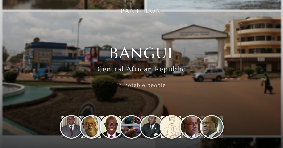 Famous People from Bangui, Central African Republic | 14 Notable People ...