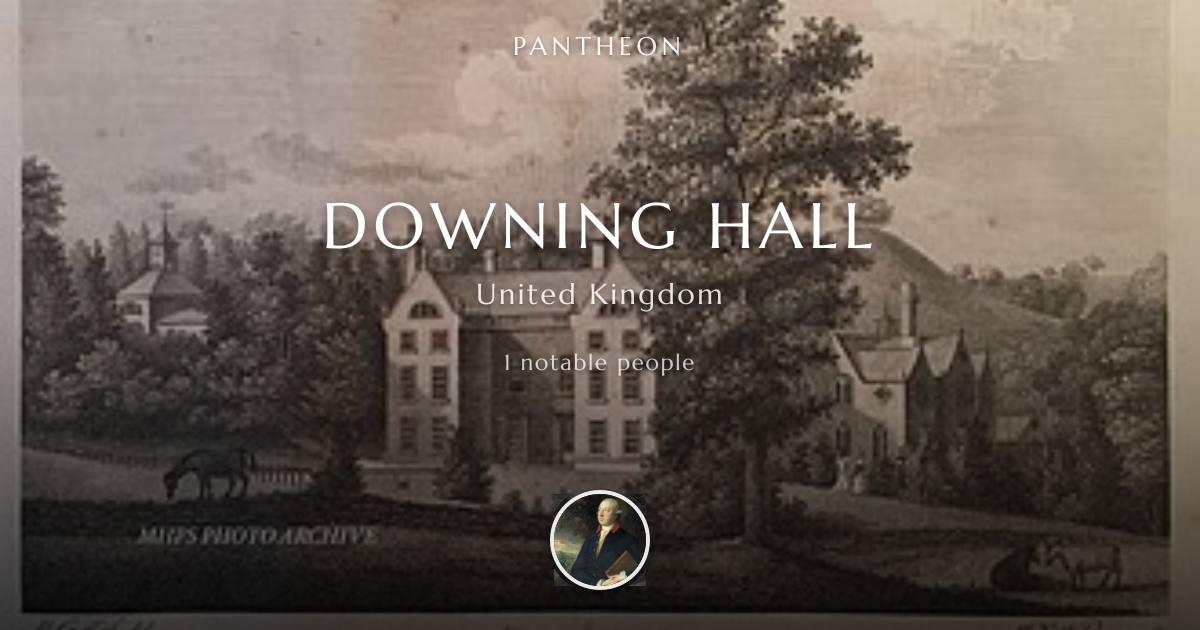 Famous People from Downing Hall, United Kingdom | 1 Notable People ...
