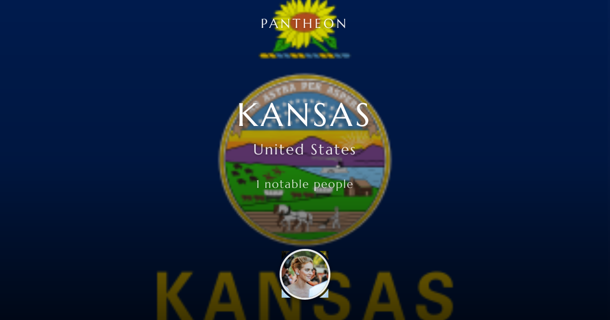 Famous People from Kansas, United States | 1 Notable People | Pantheon