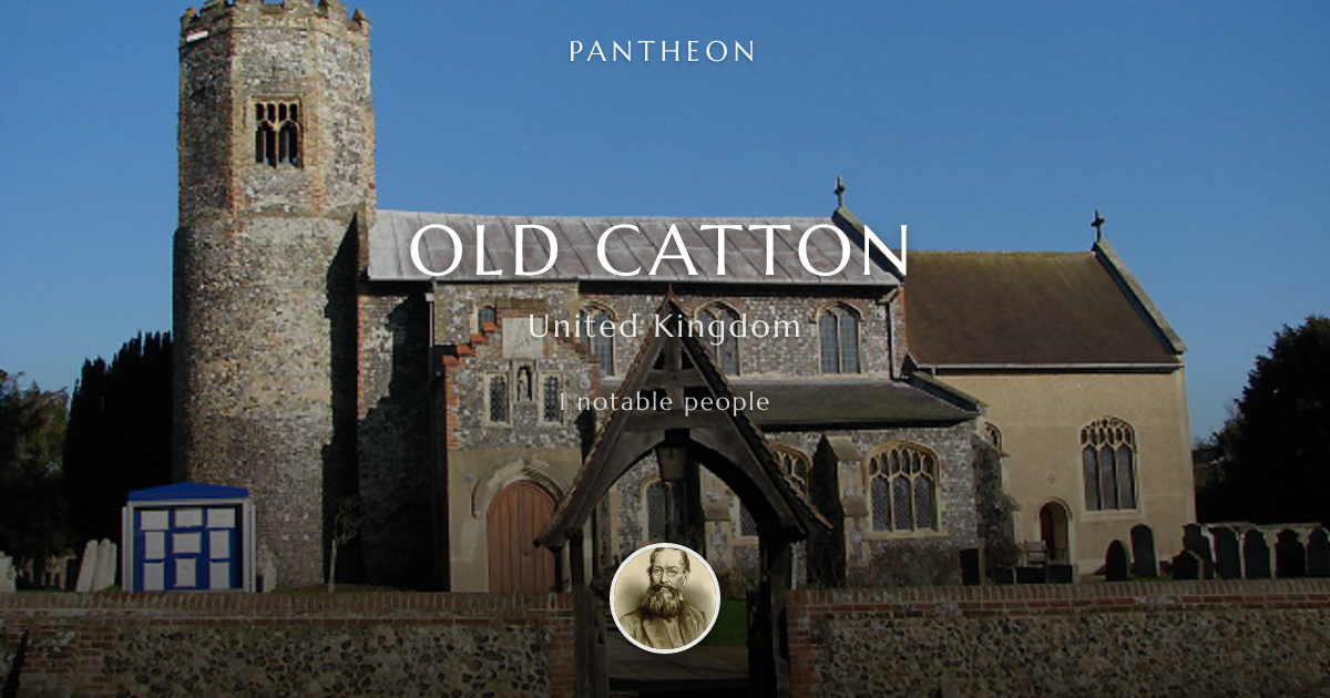 Famous People from Old Catton, United Kingdom | 1 Notable People | Pantheon
