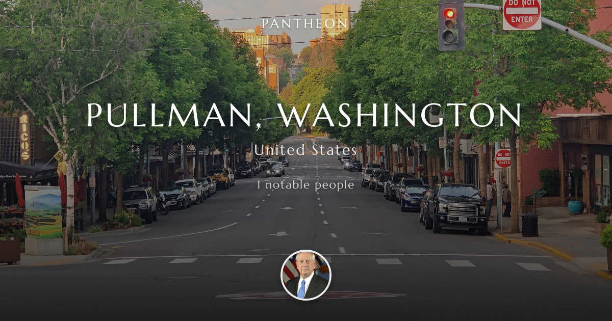 Famous People from Pullman, Washington, United States | 1 Notable ...