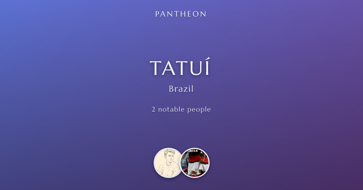 Famous People from Tatuí, Brazil | 2 Notable People | Pantheon