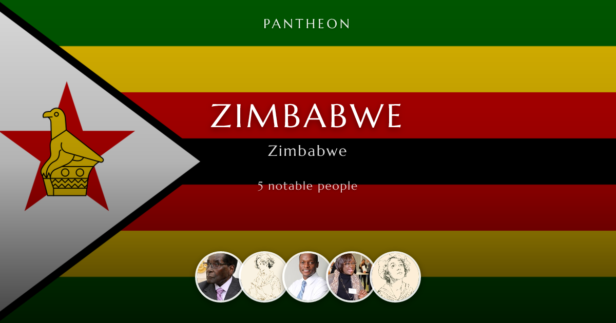 Famous People from Zimbabwe, Zimbabwe | 5 Notable People | Pantheon